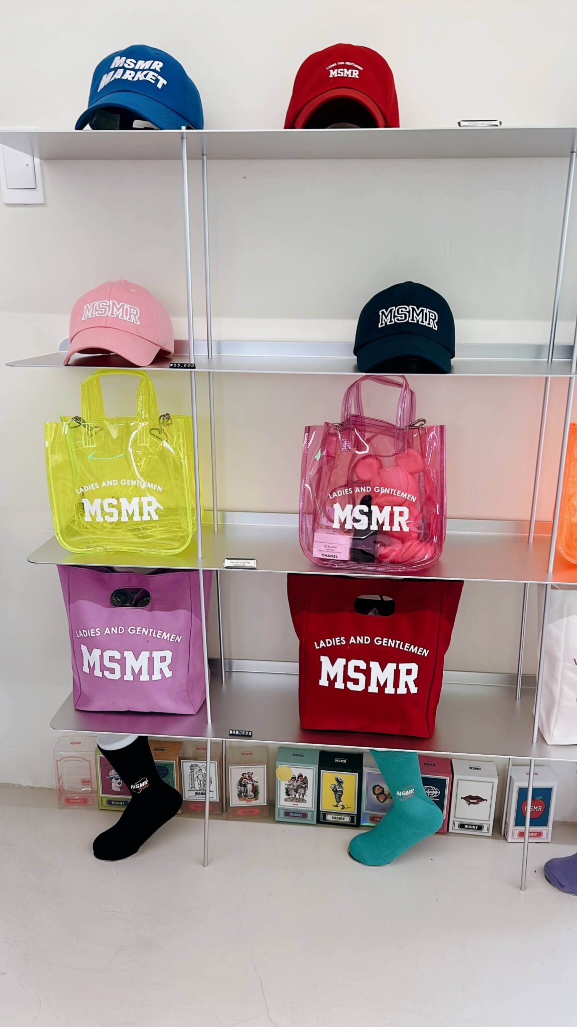 ソウルのお洒落で可愛い靴下専門店「MSMR（エムエスエムアール）」 | モエイロ